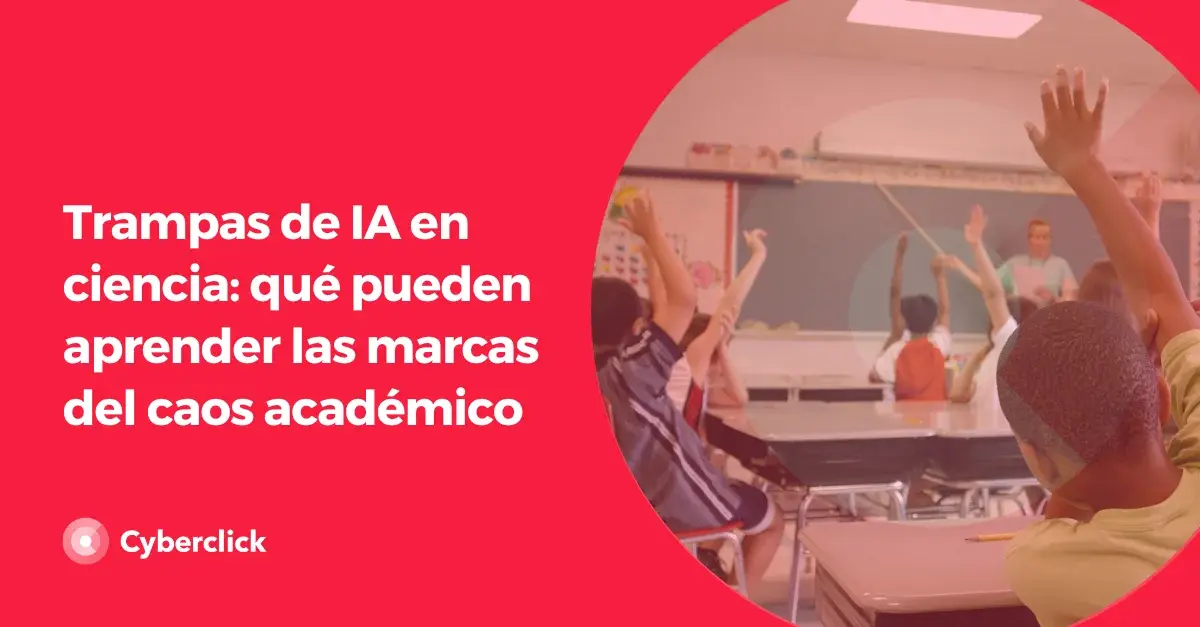 Trampas de IA en ciencia: qué pueden aprender las marcas del caos académico